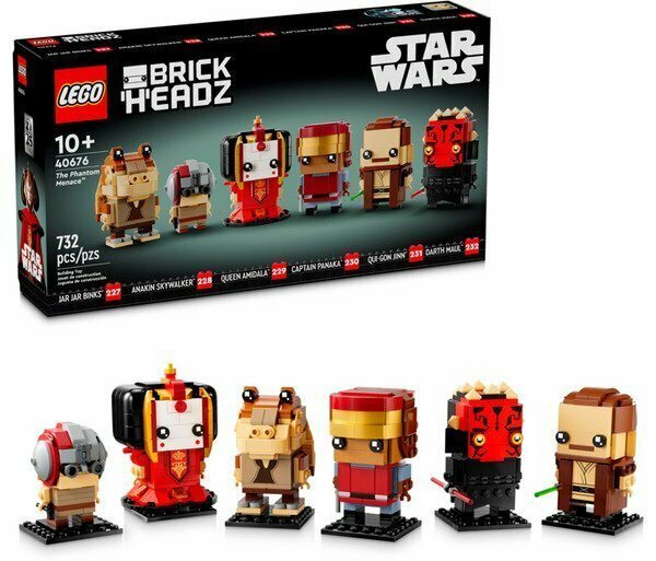 Конструктор LEGO BrickHeadz 40676 Призрачная угроза (Lego 40676)