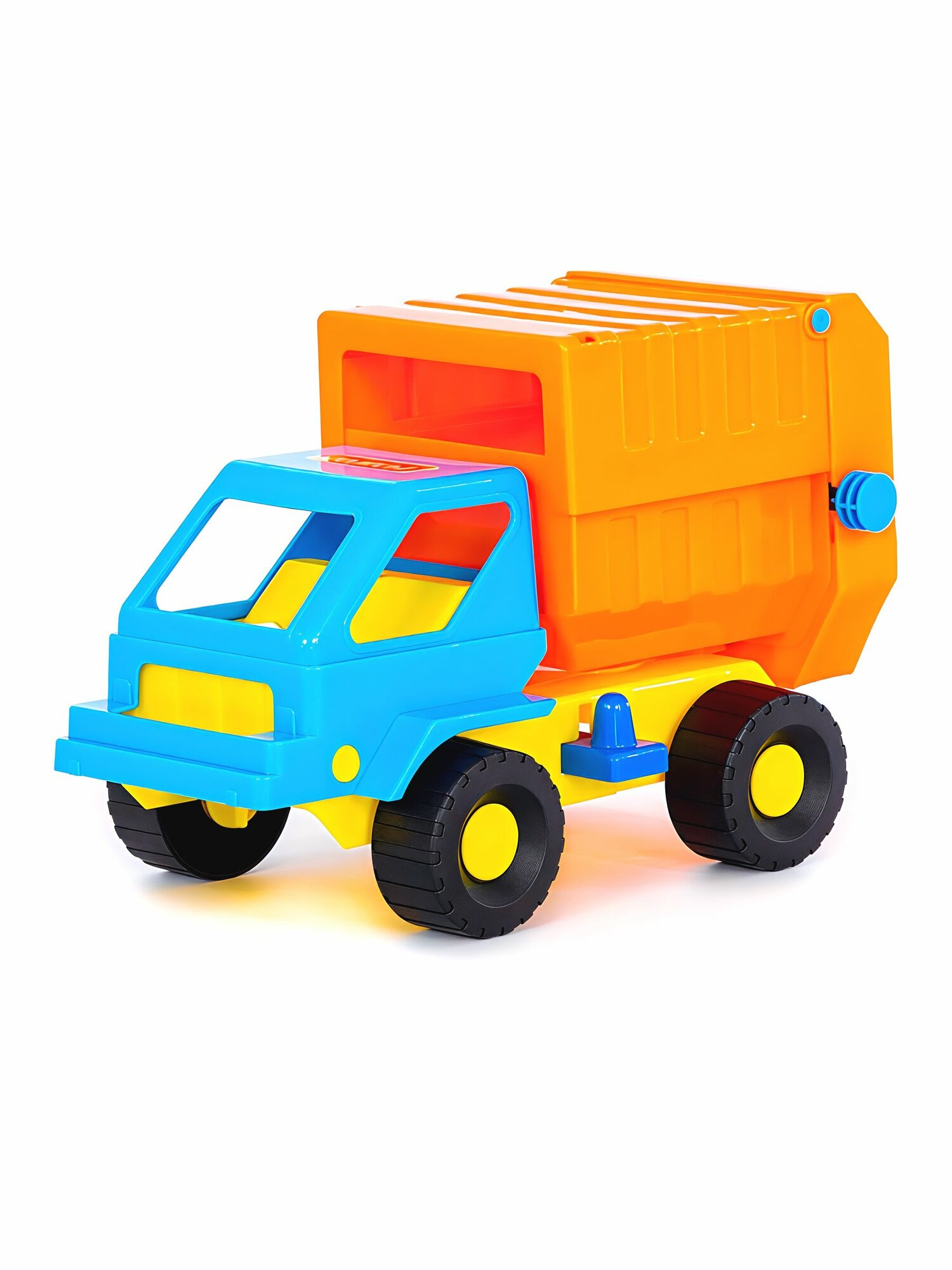 Автомобиль "Кузя. Коммунальная спецмашина", детский грузовик для игры в песочнице и дома, пластиковая машинка-игрушка для малышей