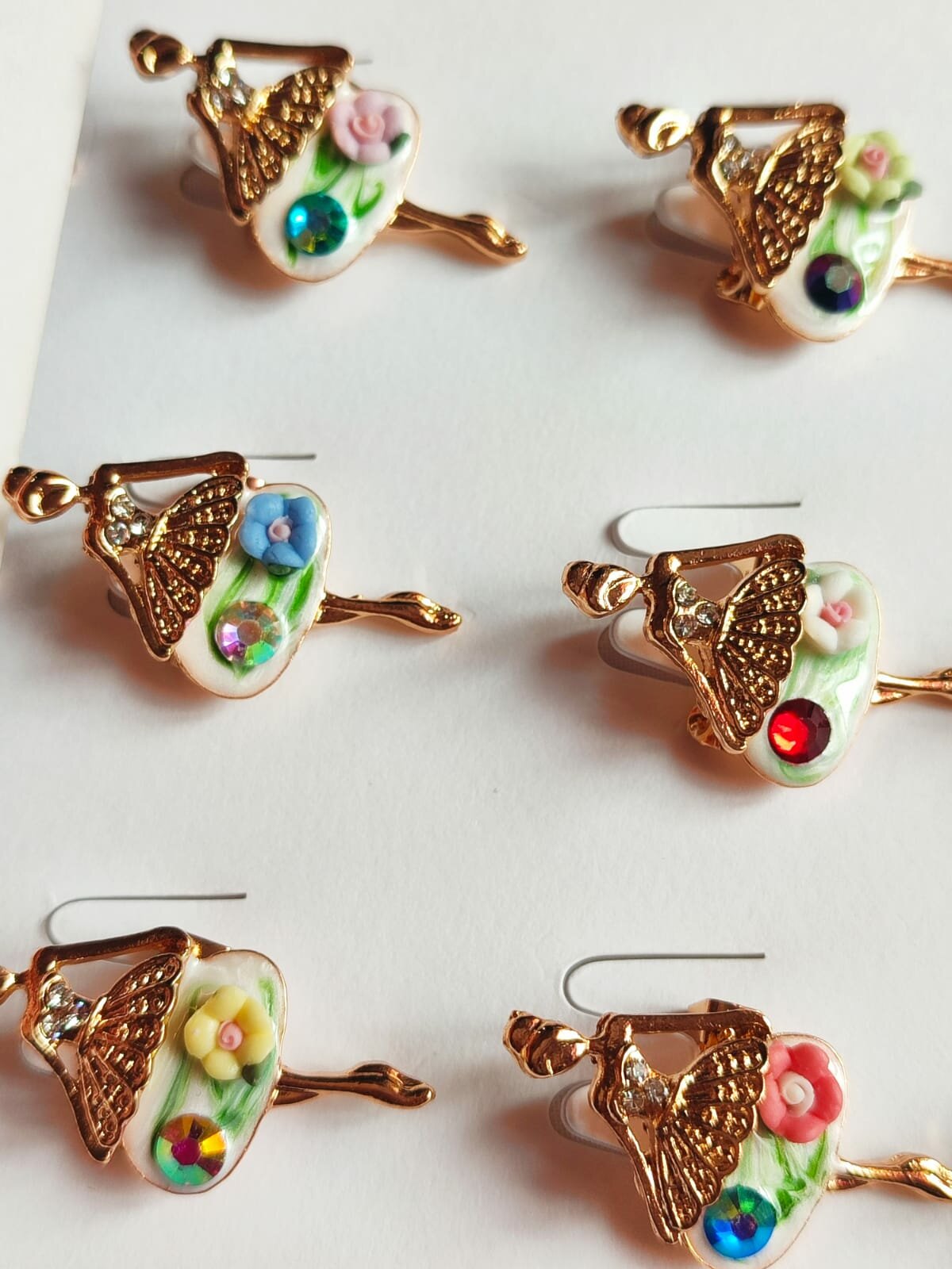 Брошь, эмаль