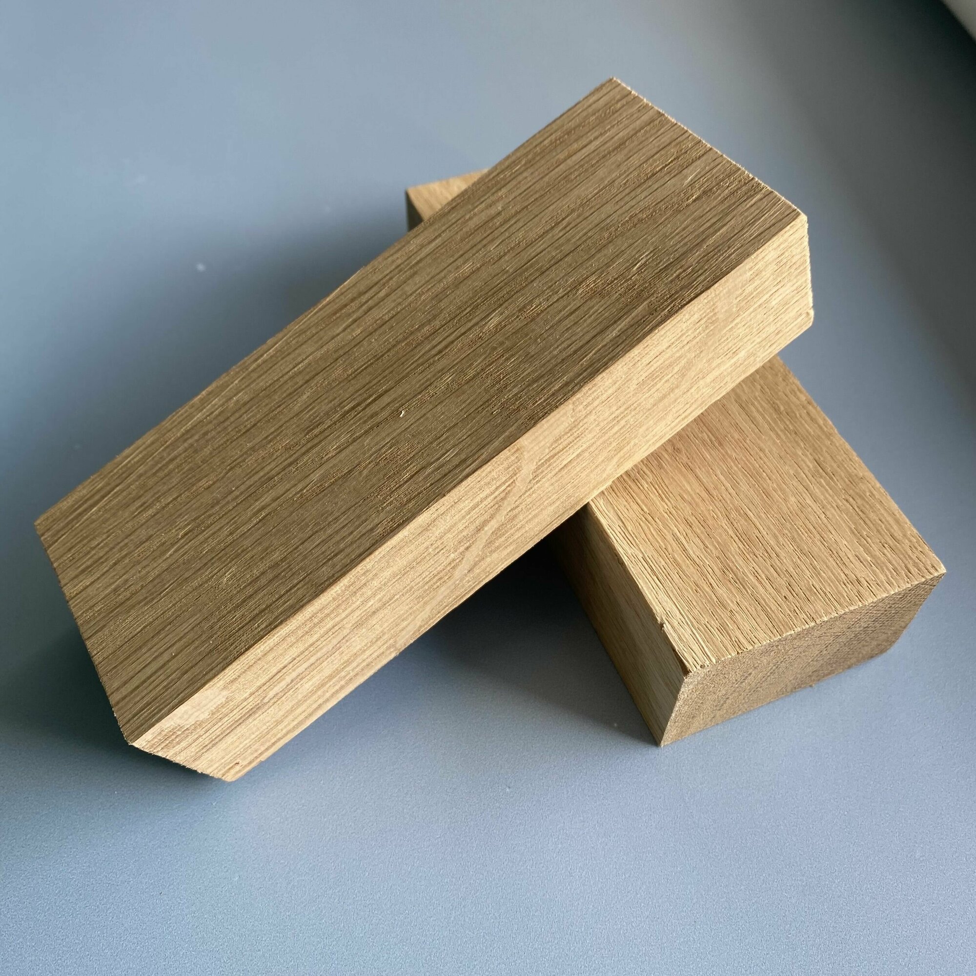 Дуб, брусок 5 шт деревянный для рукоделия, хобби, поделок. Брусок строганый 13х5х2 см для рукояти ножа.