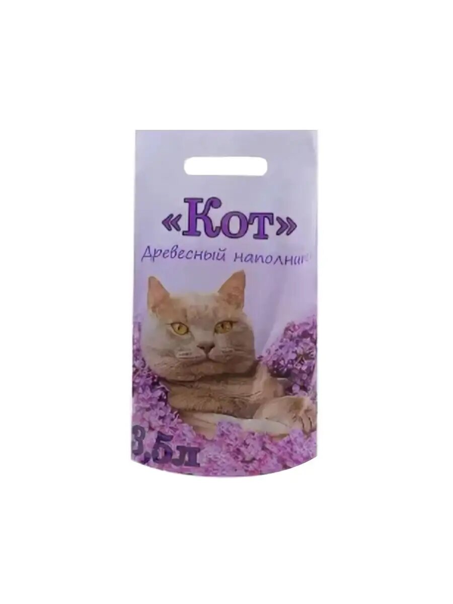 Наполнитель древесный КОТ, 3,5 л.