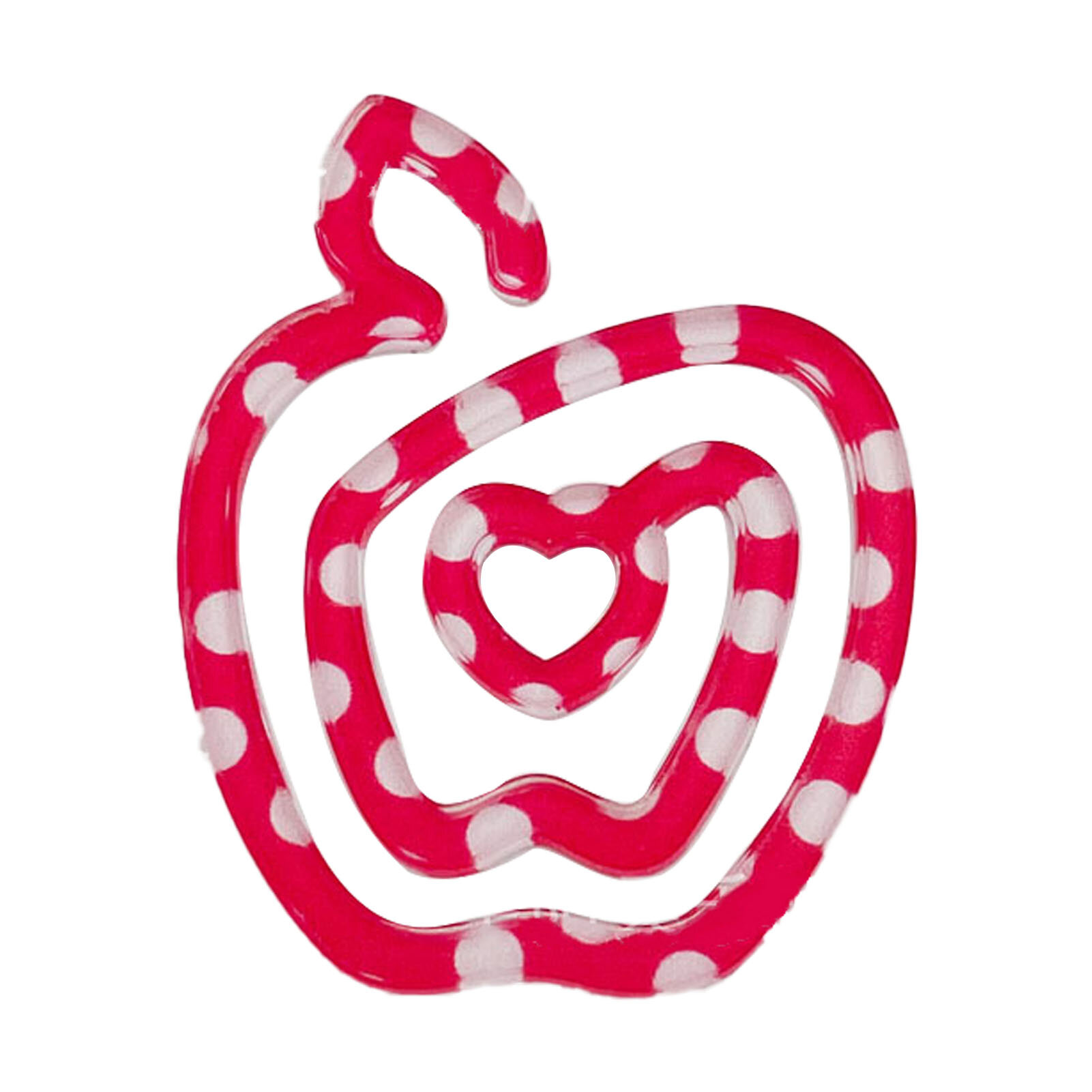 Скрепка в форме фрукта, акриловая декоративная закладка, файл-планировщик, скрепка для страницы сумки для перекуса, для домашнего использования в школе, красная