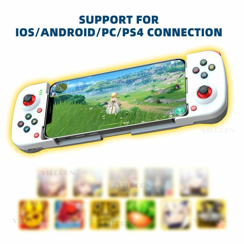 VILCORN Bluetooth геймпад для смартфона BSP-D3, джойстик для ПК, телефона Android и iOS