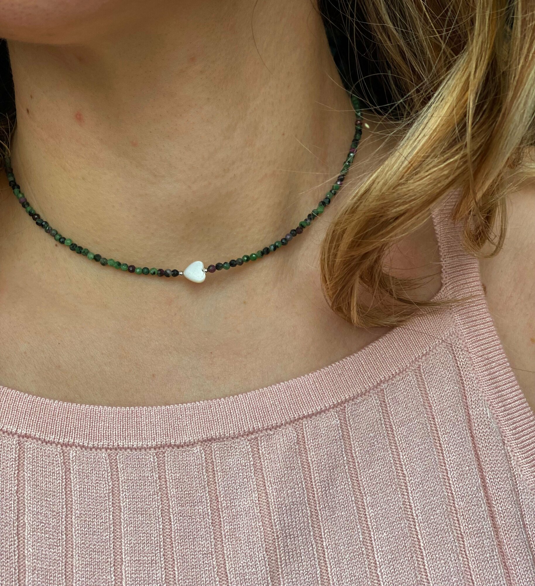 Чокер Love & Soul Jewelry, перламутр