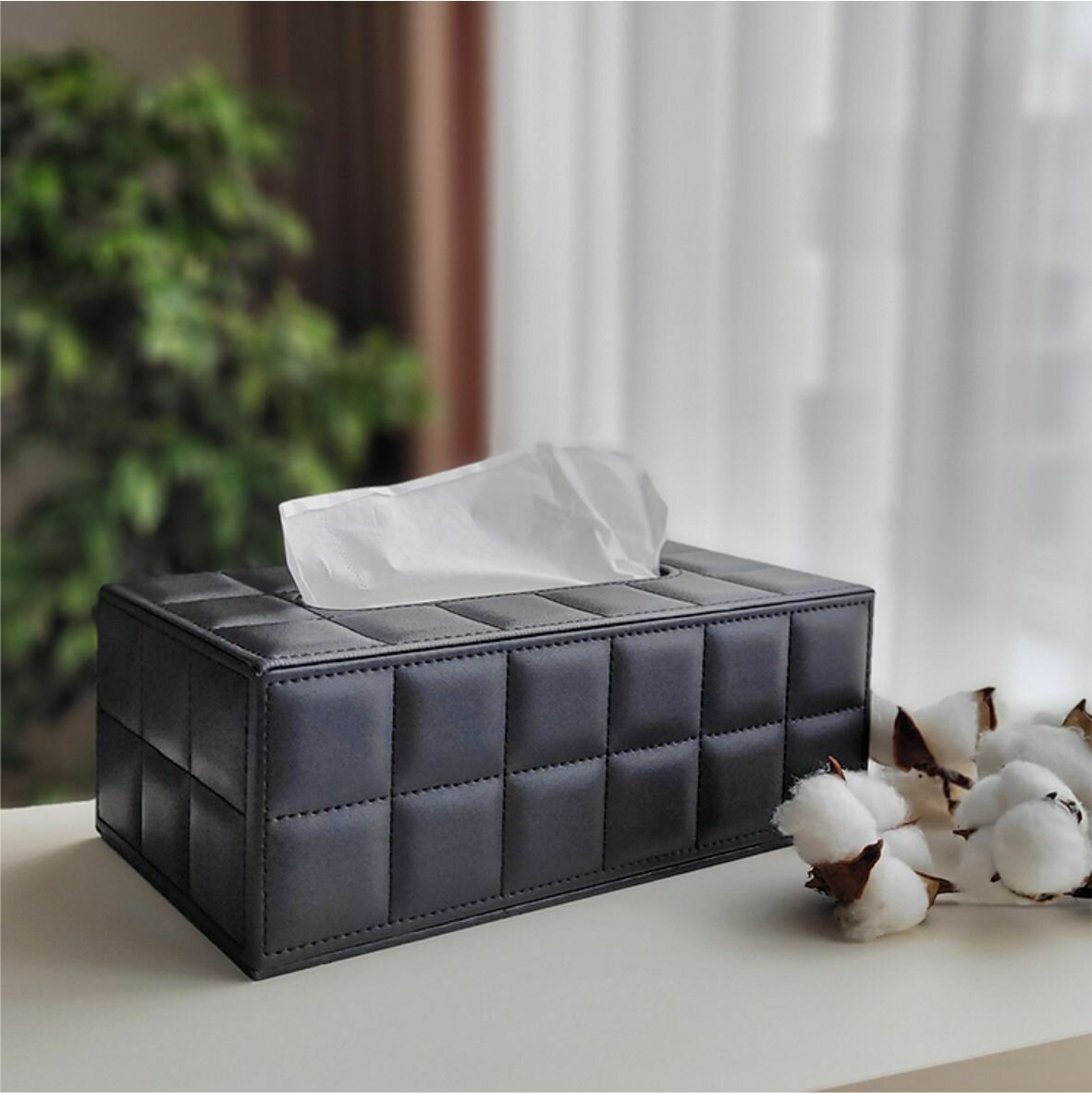 Салфетница на стол интерьерная коробка диспенсер для салфеток настольный органайзер контейнер бокс