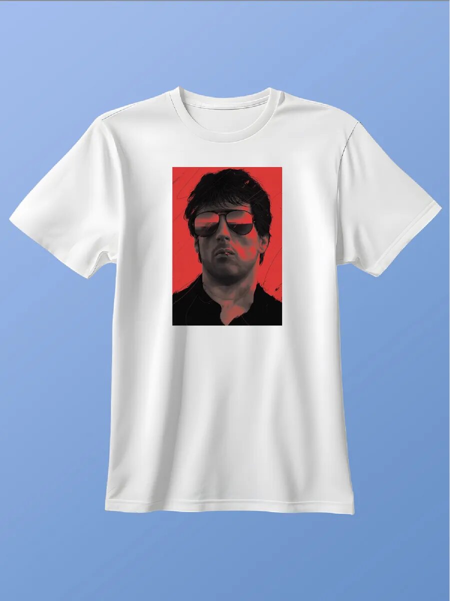 Футболка сильвестр сталлоне кобра