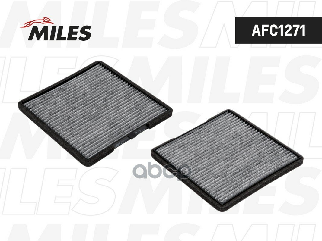 Фильтр Салона Hyundai I10 08-/Kia Picanto 06- Угольный Miles арт. AFC1271