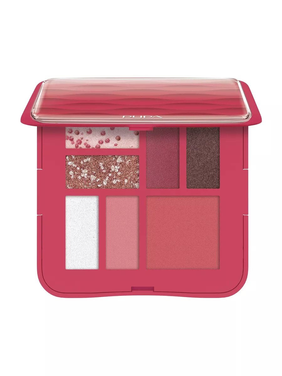 PUPA Палетка для макияжа лица Make-up Pallete S, 8 г, 003 Coral