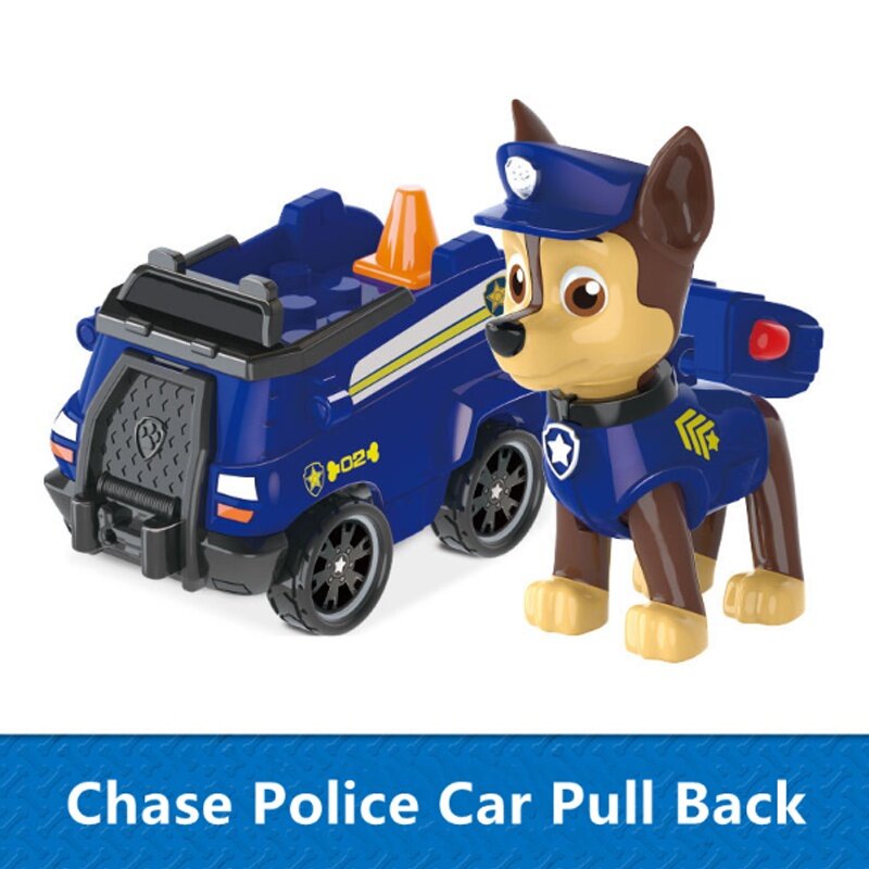 Miniature pet action figures for imaginative play chase