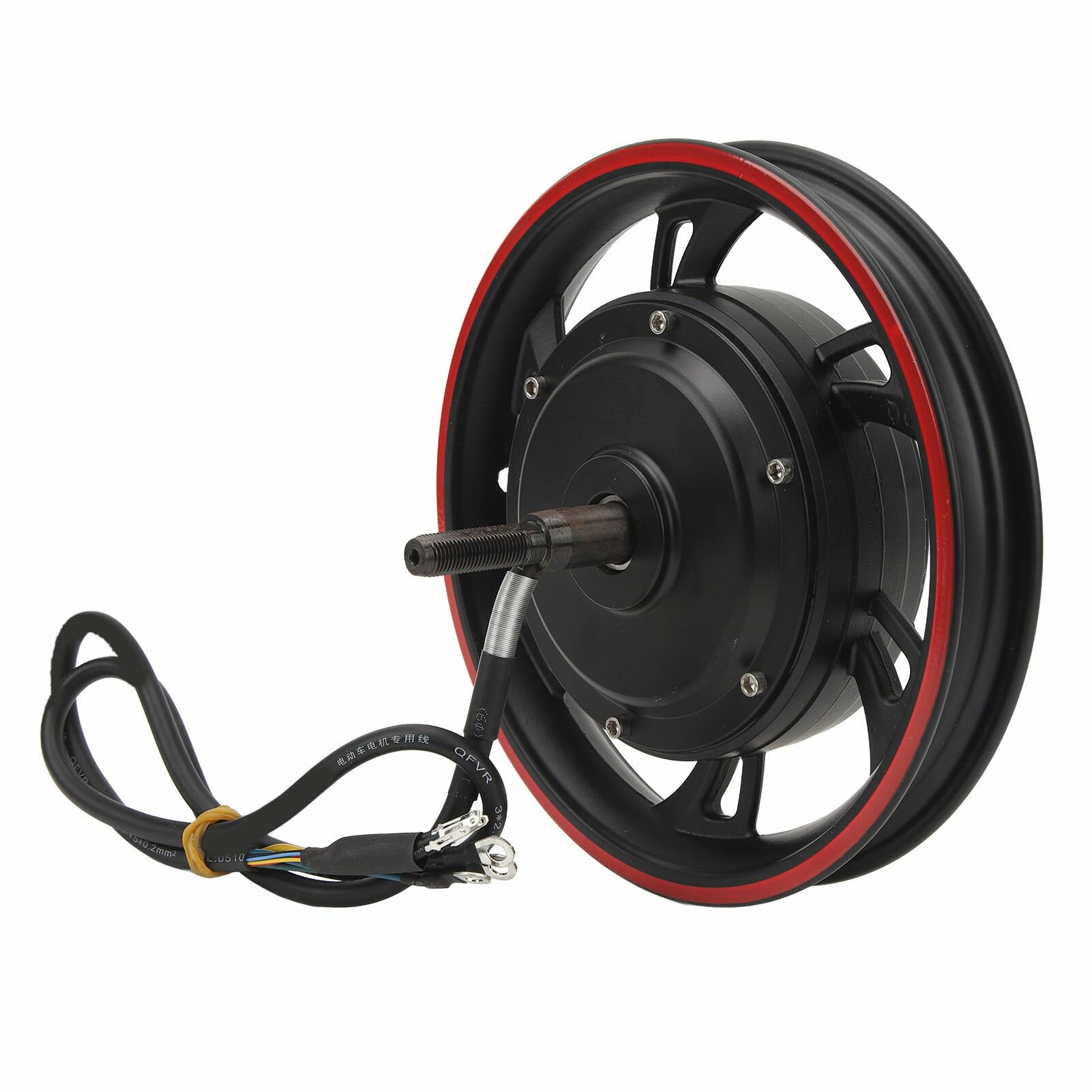 12-дюймовый бесщеточный мотор-колесо 500-1500Вт, 48/72В, для электрического мотоцикла и скутера, тихий, стильный и мощный