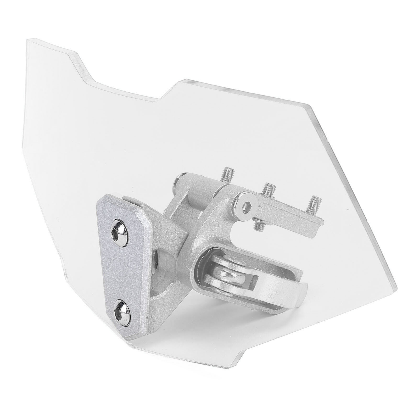 Мотоциклетное лобовое стекло акриловое повышенное регулируемое крепление на ветровом дефлекторе удлинитель ветрового стекла для мотоцикла прозрачный