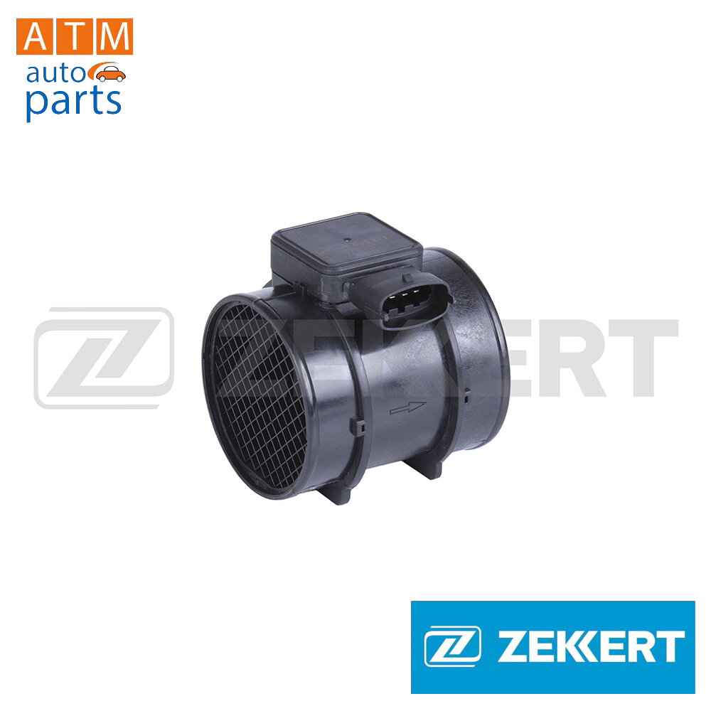 Датчик массового расхода воздуха Opel Astra F G 94- Omega B 99- Vectra B 99- Vectra C GTS 02- Za Zekkert se-1011 OEM 90530463
