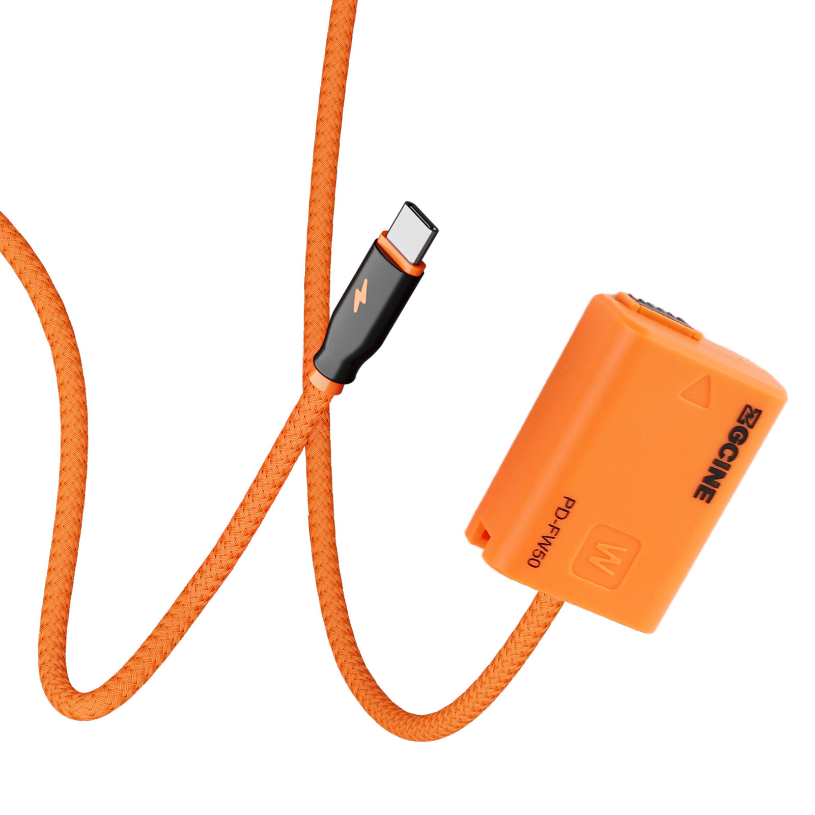 Тип C PD фиктивная батарея длиной 60 см для камер Sony A7 A7M2 A7R2 A7S2 A6000 A6300 A6500 A5000 A5100