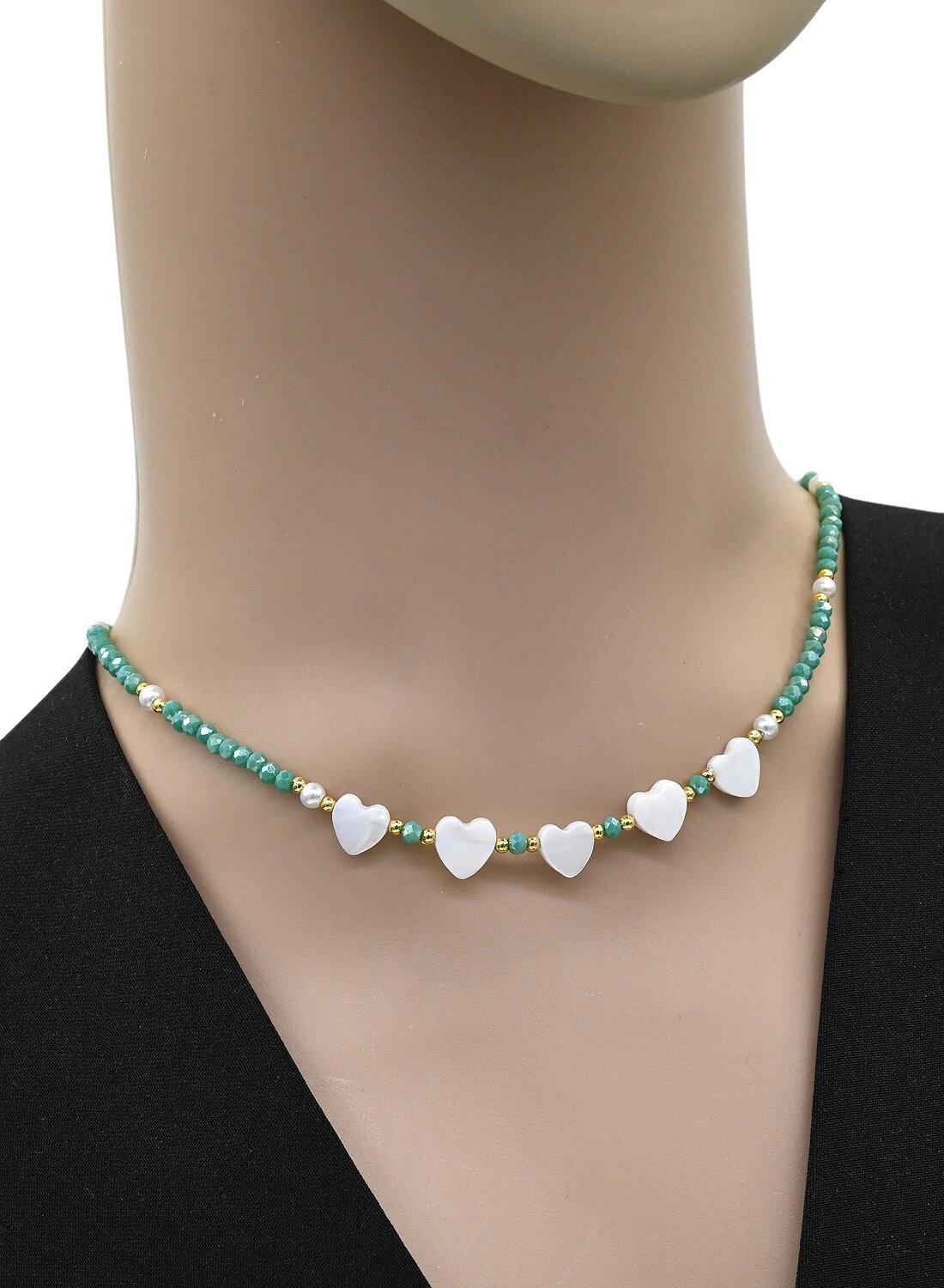 Чокер, циркон