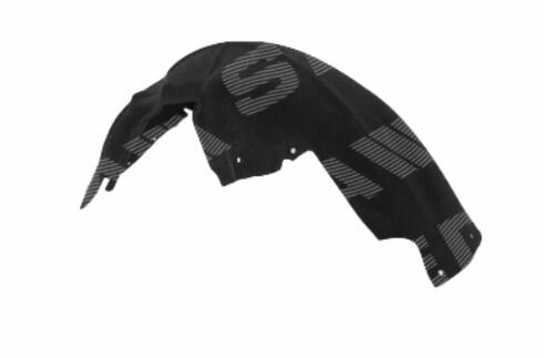 Подкрылок AKRADO, для BMW 5 Series F10, задний, левый, полимерный, черный