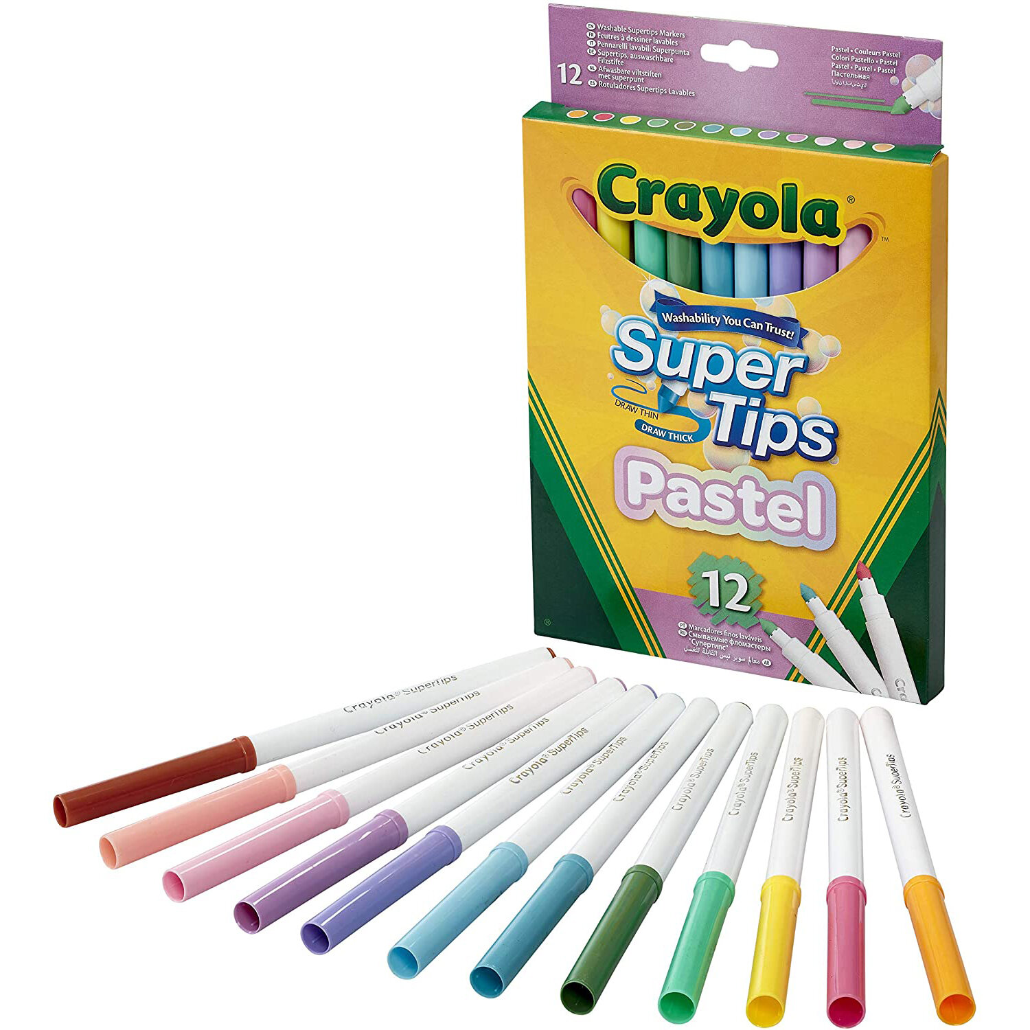 Фломастеры Crayola 12 шт.