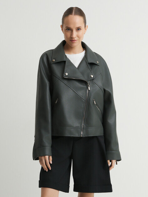 Куртка кожаная