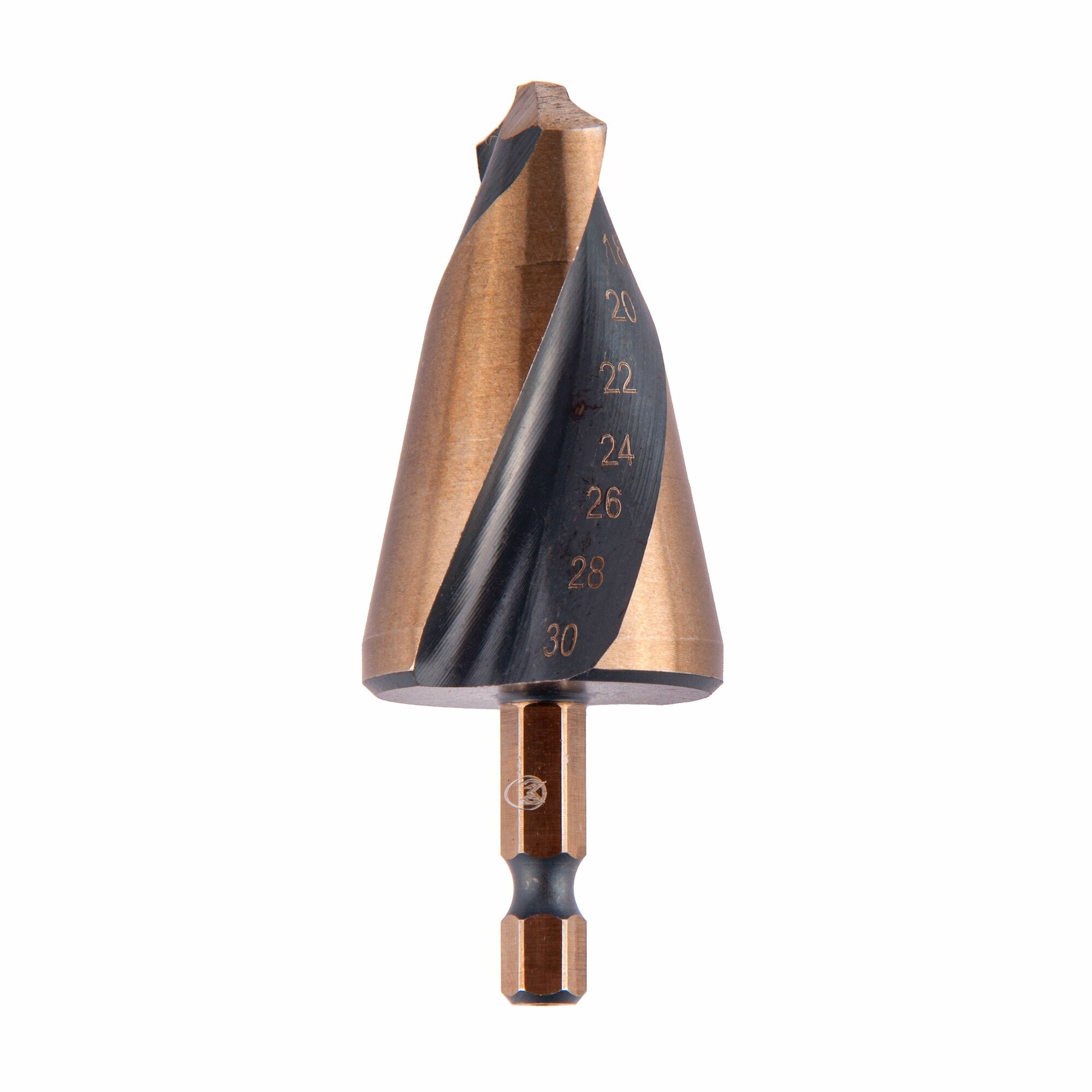 Конусное сверло по металлу MONOGRAM, 16-30 мм, витое