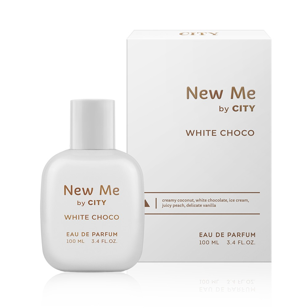 City Parfum woman New Me - White Choco Туалетные духи 100 мл.