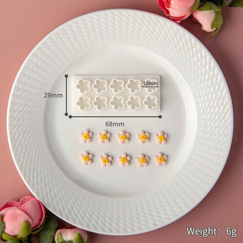 Формы для полимерной глины 10 шт. YT0663