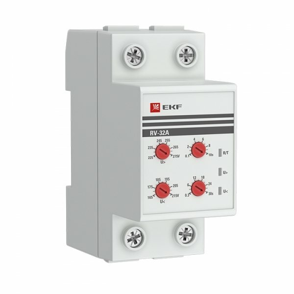EKF PROxima Реле напряжения (сквозное подкл.) RV-32A, rv-32a