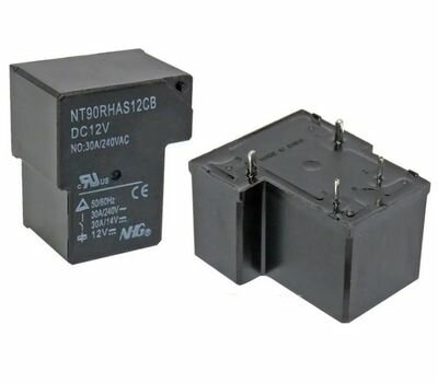 Реле электромеханическое NT90-RHAS-DC12V-S-B-0.9