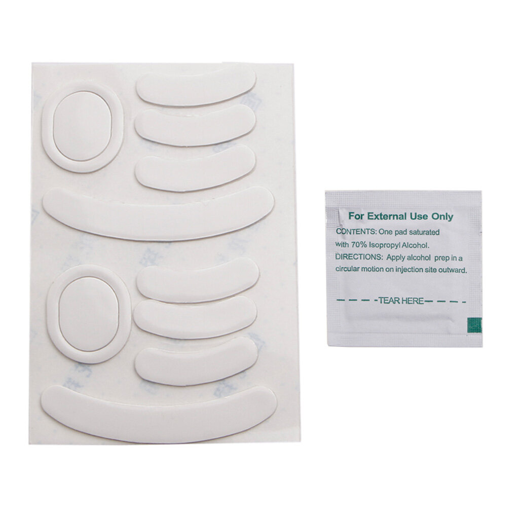 2 пары белых наклеек для ног G PRO wireless