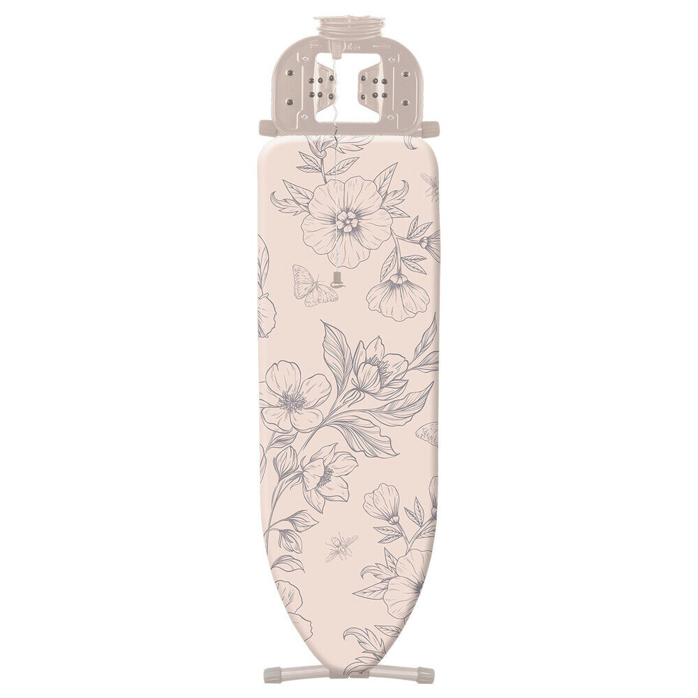 Гладильная доска "Nika Haushalt", термопластик, с розеткой, 120 см x 40 см