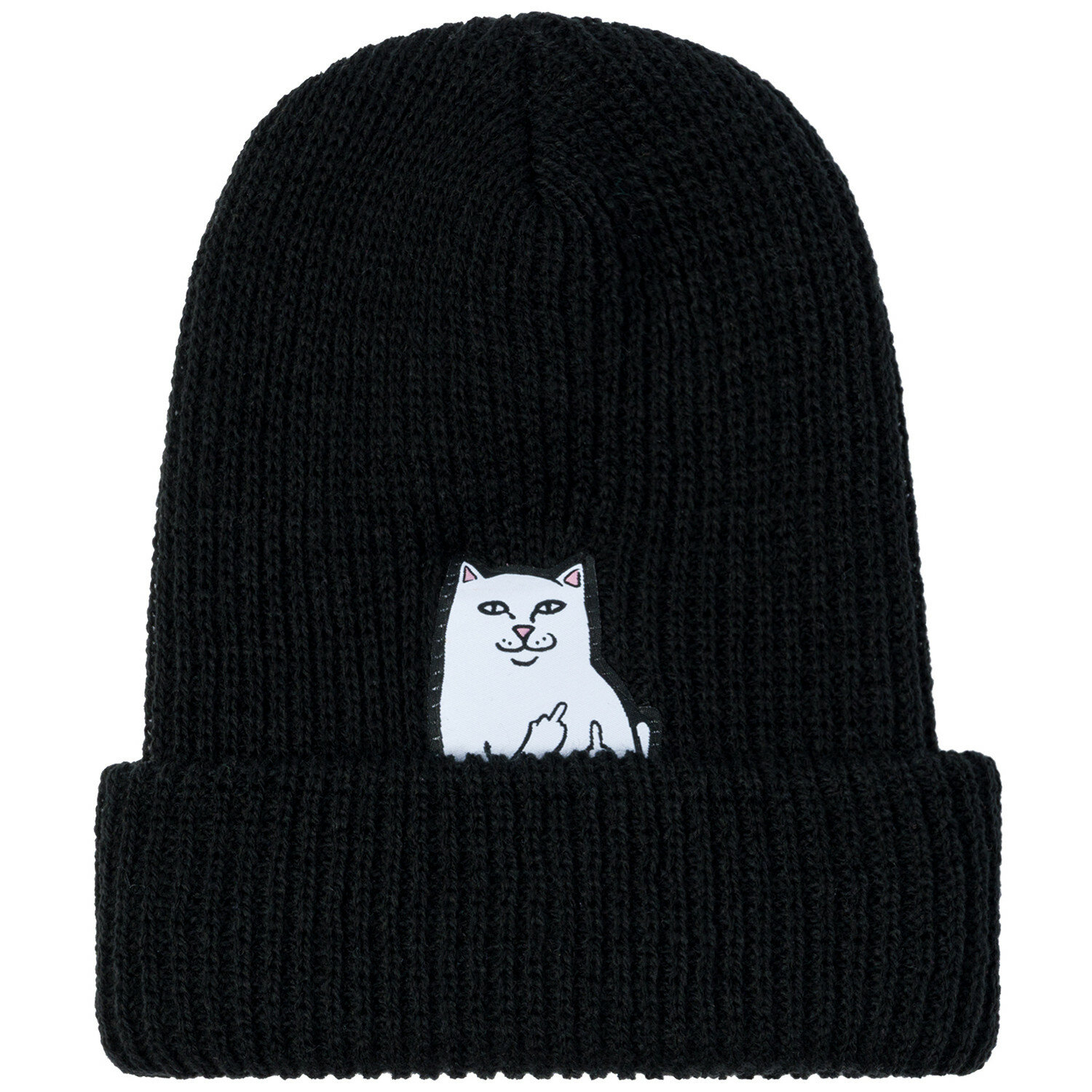 Шапка RIPNDIP ШАПКА RIPNDIP LORD NERMAL RIBBED BEANIE для мужчин