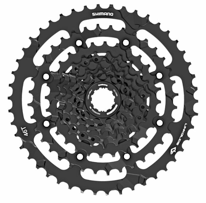 Кассета SHIMANO CUES CS-LG300 9 ск, 11-46Т, ACSLG3009146