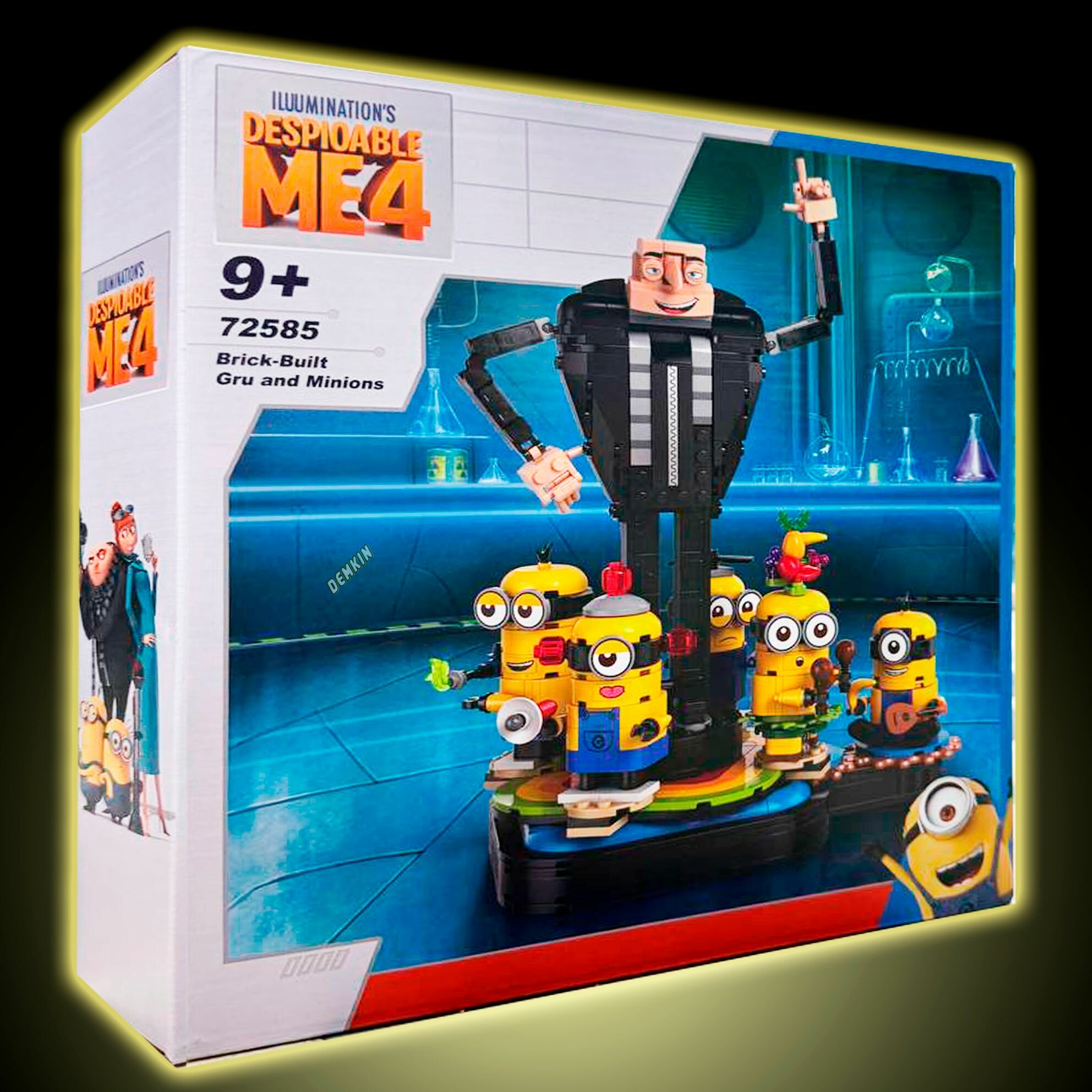 Конструктор Гадкий я Грю и Миньоны , 839 деталей