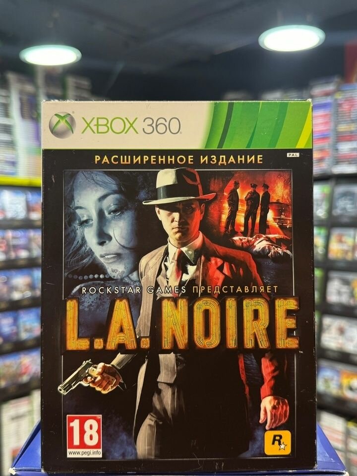 Игра L.A. Noire Расширенное издание (Xbox 360) (Box)