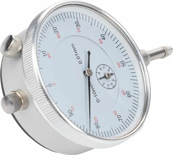 Индикатор часового типа Vertul VR50166, погрешность измерения ± 0,015мм, серебристый
