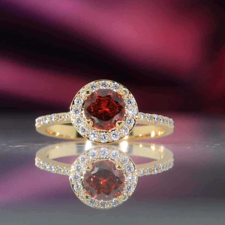 Кольцо, фианит, искусственный камень