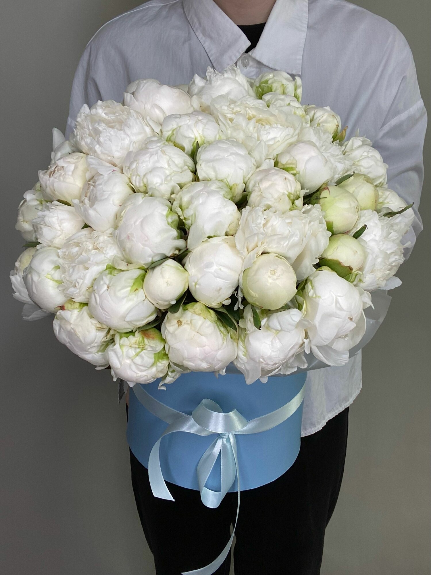 Коробка пионов