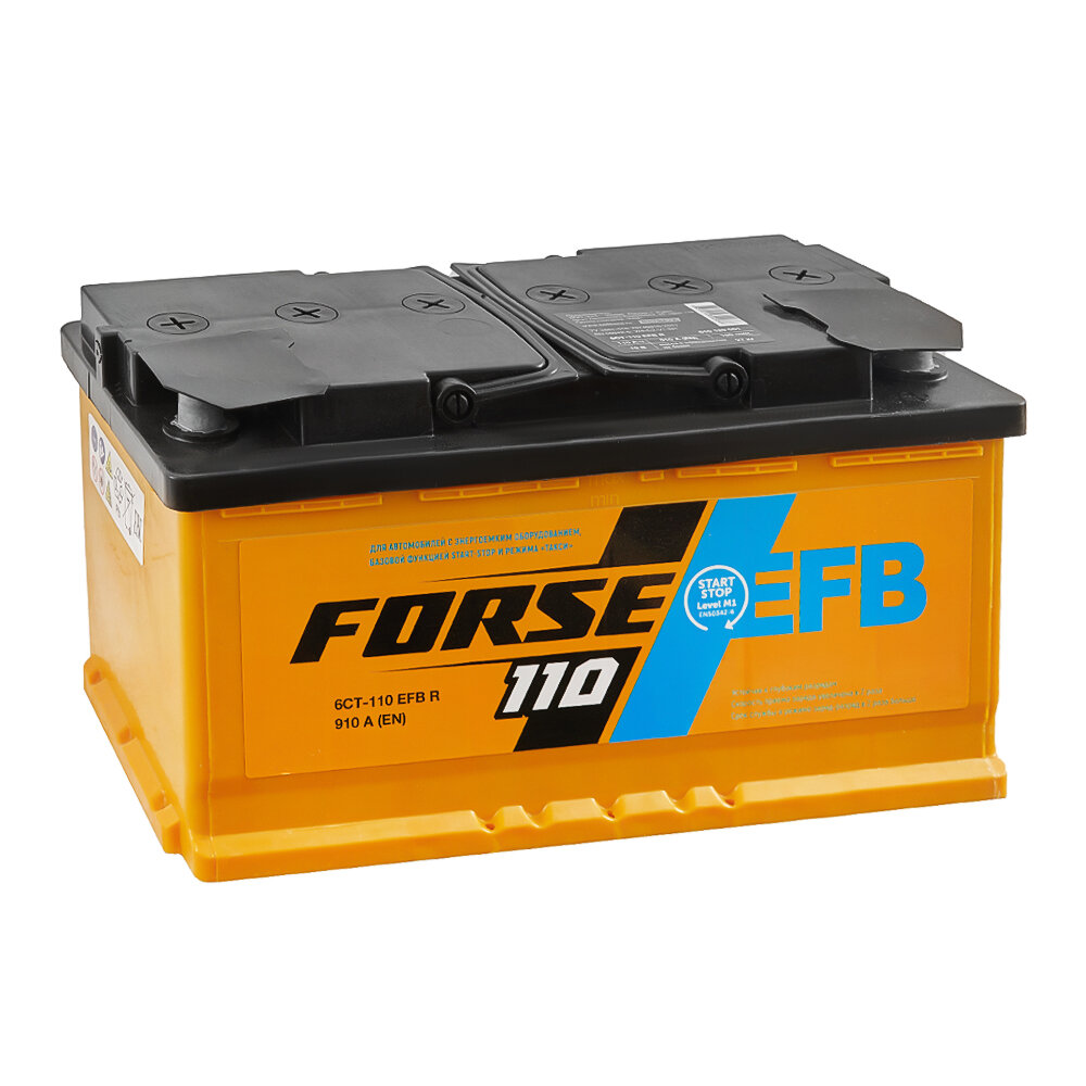Аккумулятор FORSE EFB 110 Ач 950А О/П 610120051