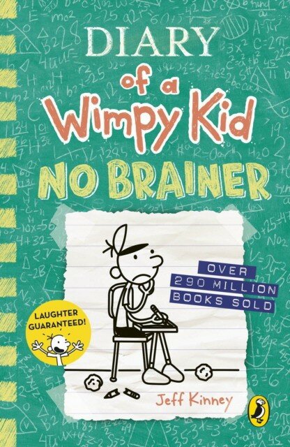 Kinney Jeff "Diary of a Wimpy Kid: No Brainer (Book 18)"