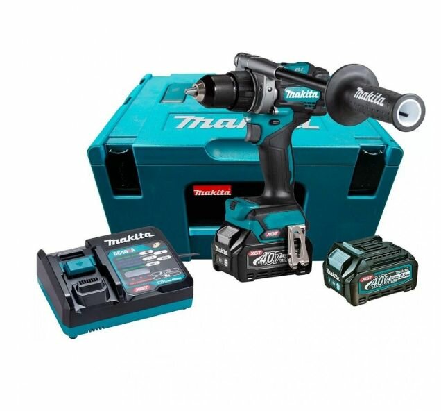 Аккумуляторная дрель-шуруповерт XGT Makita DF001GD201