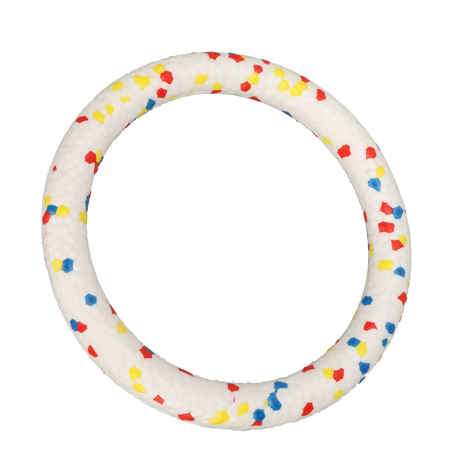 Игрушка для собак Летающий Кольцо Плавающее Интерактивное Эластичное ETPU Сопротивляемое Кусанию Пет Летающий Диск Кольцо Размер Диаметр Примерно 18см/7.1дюйм Пакет Содержит 1 Шт