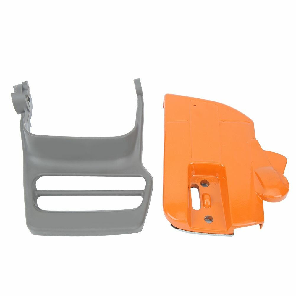 Husqvarna 340 345 350 353 Комплект защиты тормозной ручки цепной пилы, замена крышки сцепления цепной звездочки, прочные защитные аксессуары для простоты обслуживания