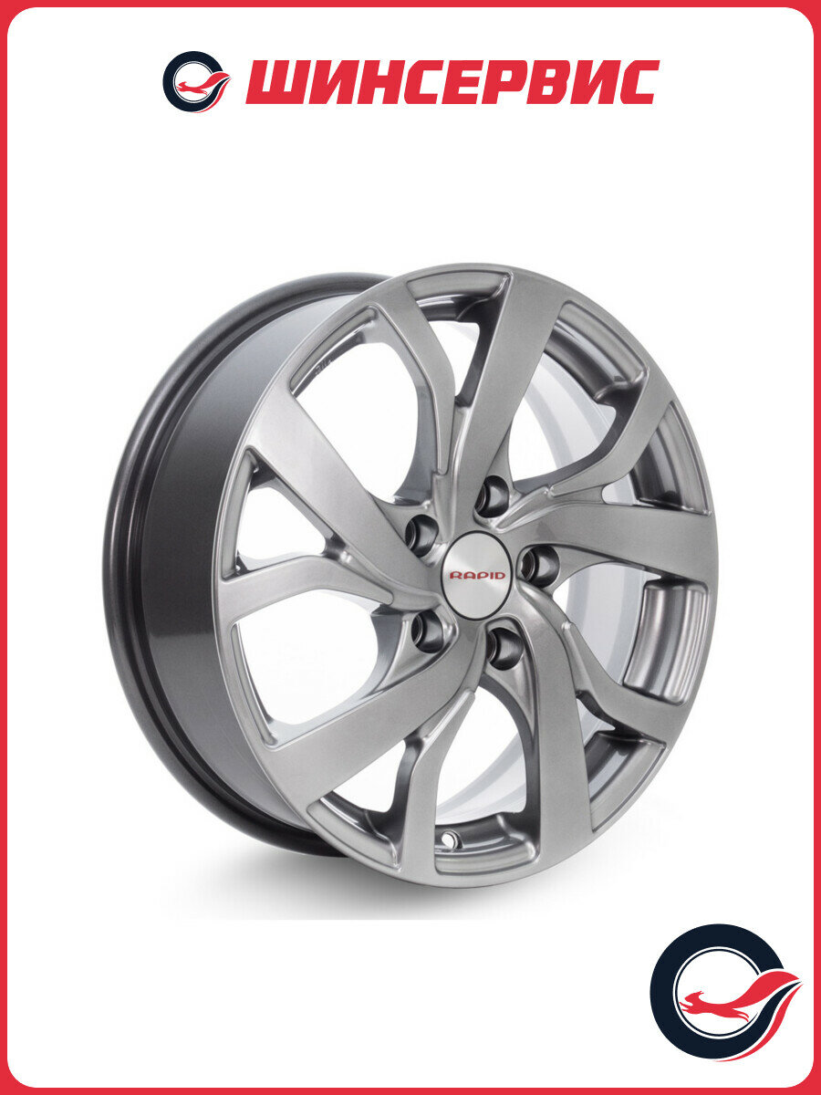 Литой диск КиК Палермо-Оригинал R16x6.5J 5x114.3 ET46 ЦО67.1