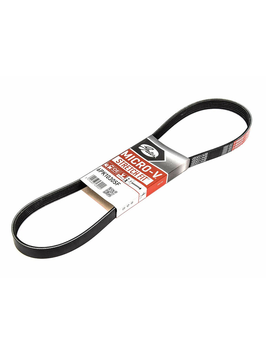 Ремень поликлиновый Gates 6PK1030SF для FORD