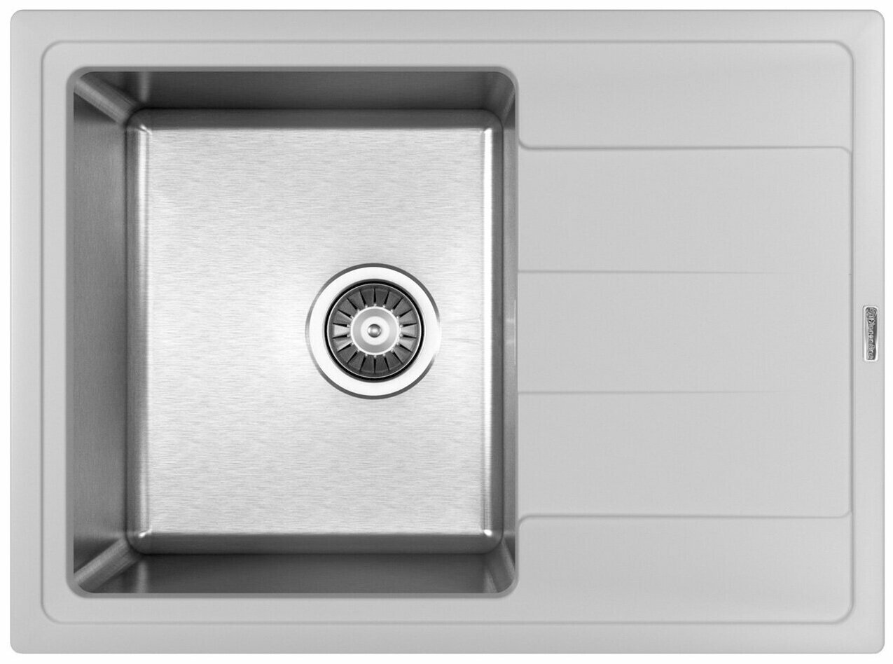 Кухонная мойка Florentina Комби 650 жасмин 21.390. B0650.201