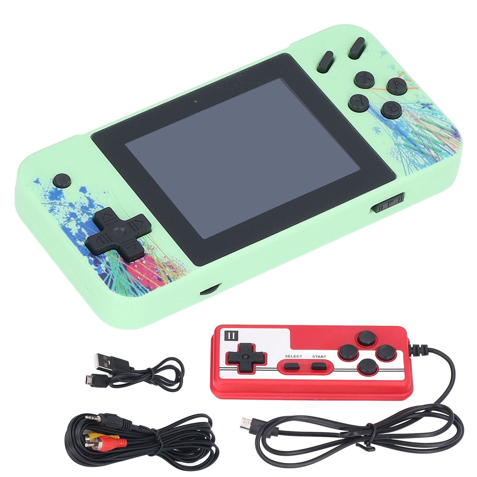 Портативная игровая консоль с экраном 3,5 дюйма и аккумулятором 1200 мАч, классическая машина для детей и взрослых