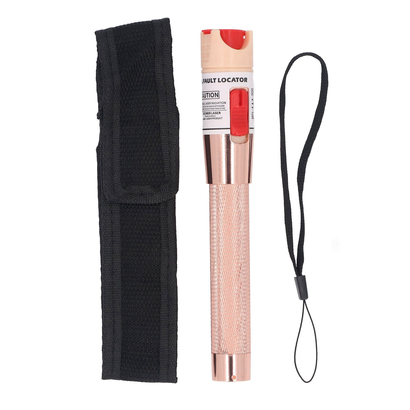 Визуальный локатор неисправностей оптоволокна 30 мВт 50 км, универсальный разъем, тестер источника красного света для оптического волокна для технического обслуживания.