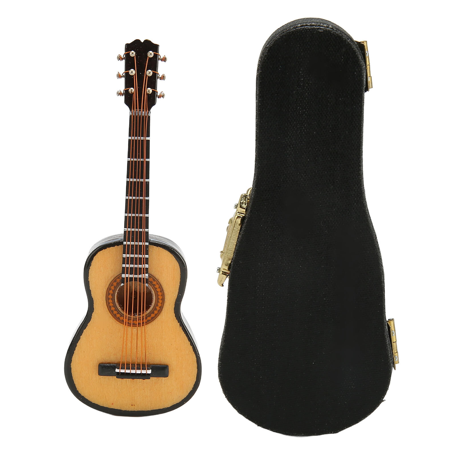 Брошь-булавка в виде музыкального инструмента, яркая женская брошь в виде гитары с коробкой для хранения, для декора, подарков