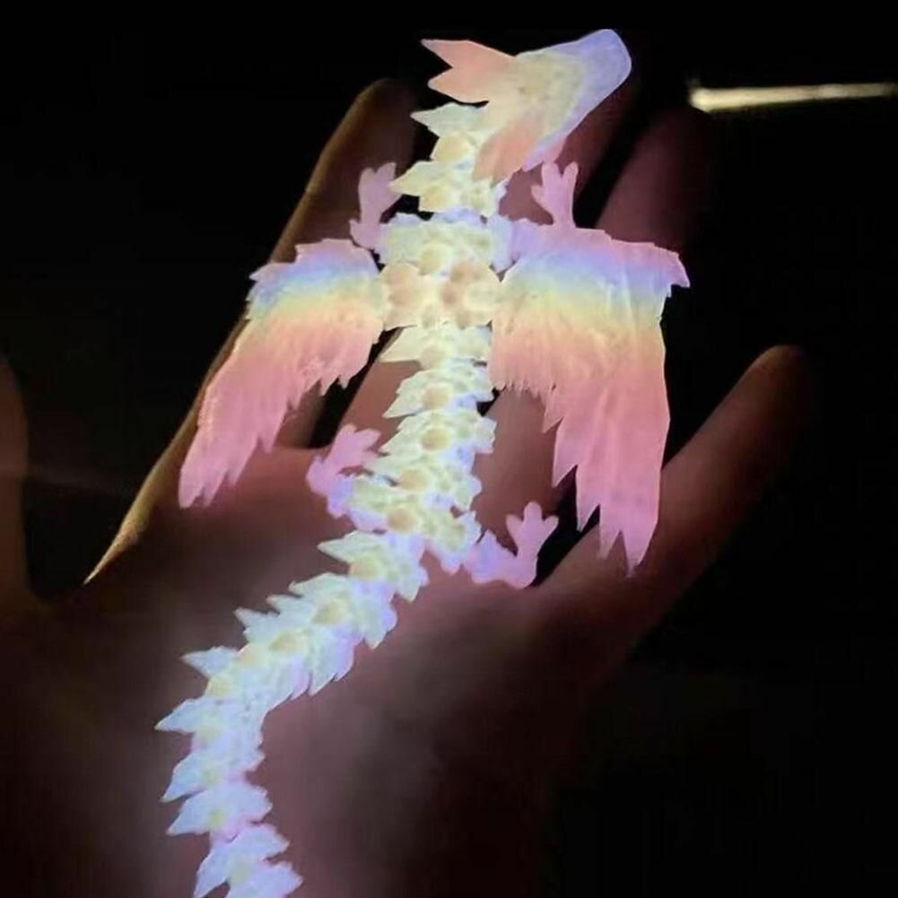 Антистресс, Дракон Запада, Игрушечный динозавр с 3D-печатью.22 CM