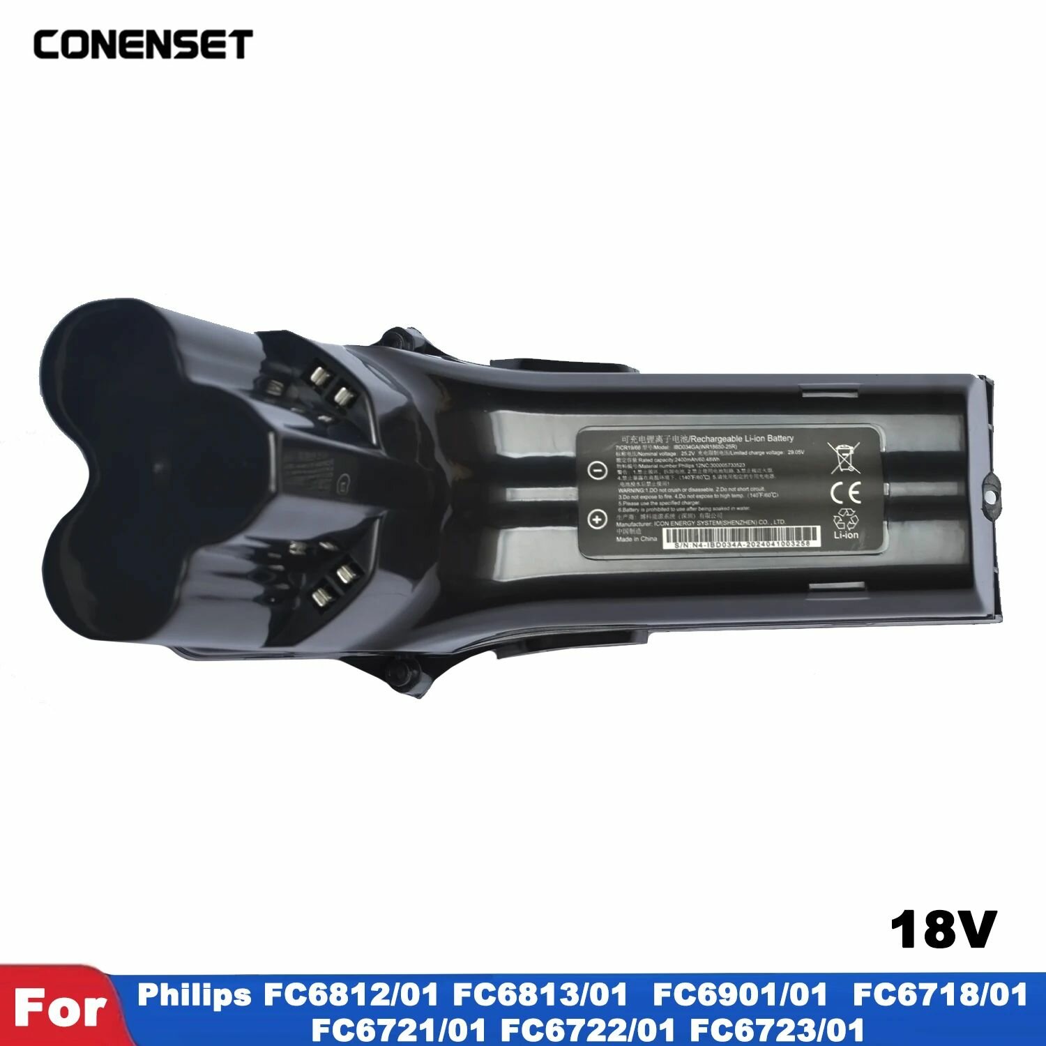 18 В IP-827-A сменный аккумулятор для беспроводного пылесоса Philips FC6802/01 FC6812 FC6813 FC6901/01 FC6718 FC6721/01 FC6722 FC6723