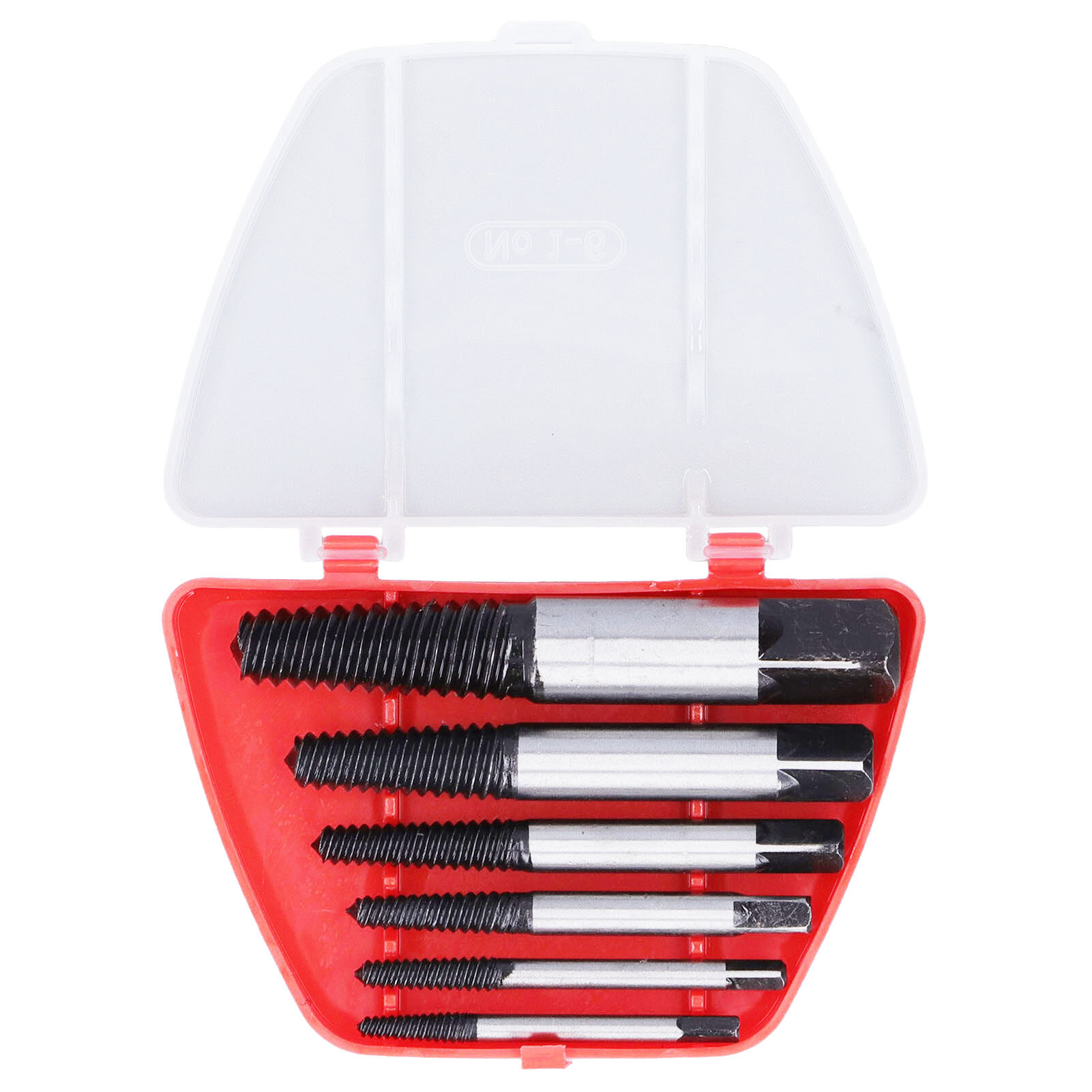 6pcs Vint Extractor Эффективно быстрого углеродистого легкого портативного портативного винта для разбитого винта