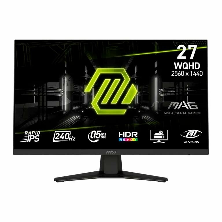 MSI Монитор MAG 274QF X24,2K,240HZ, черный